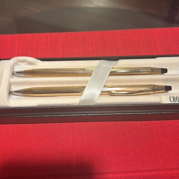 Cross | Accessories | K Gold Filled Cross Pen And Pencil Set | Poshmark